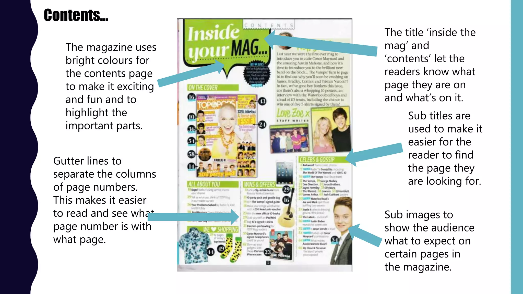 Deconstruction of 'totp' magazine | PPT