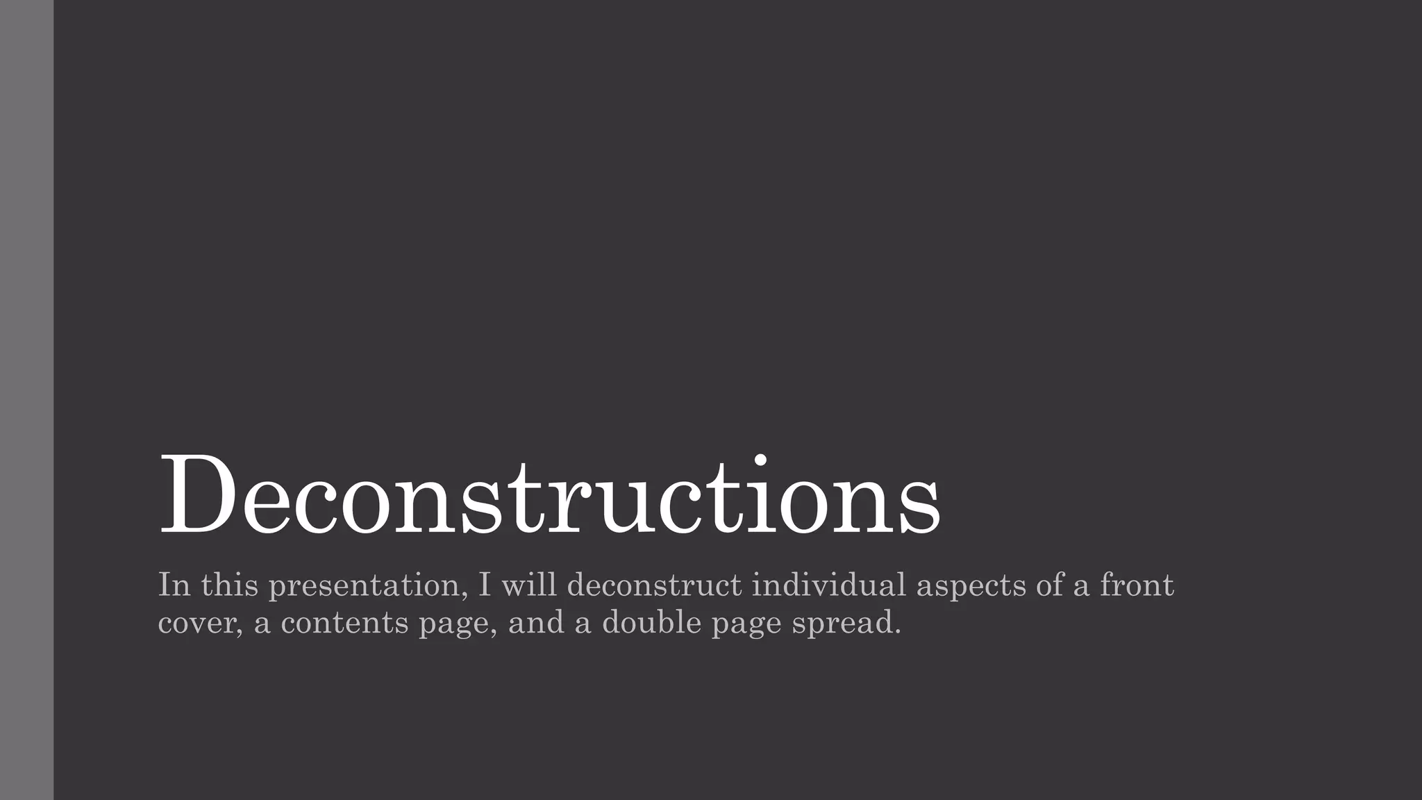 Deconstruction | PPT