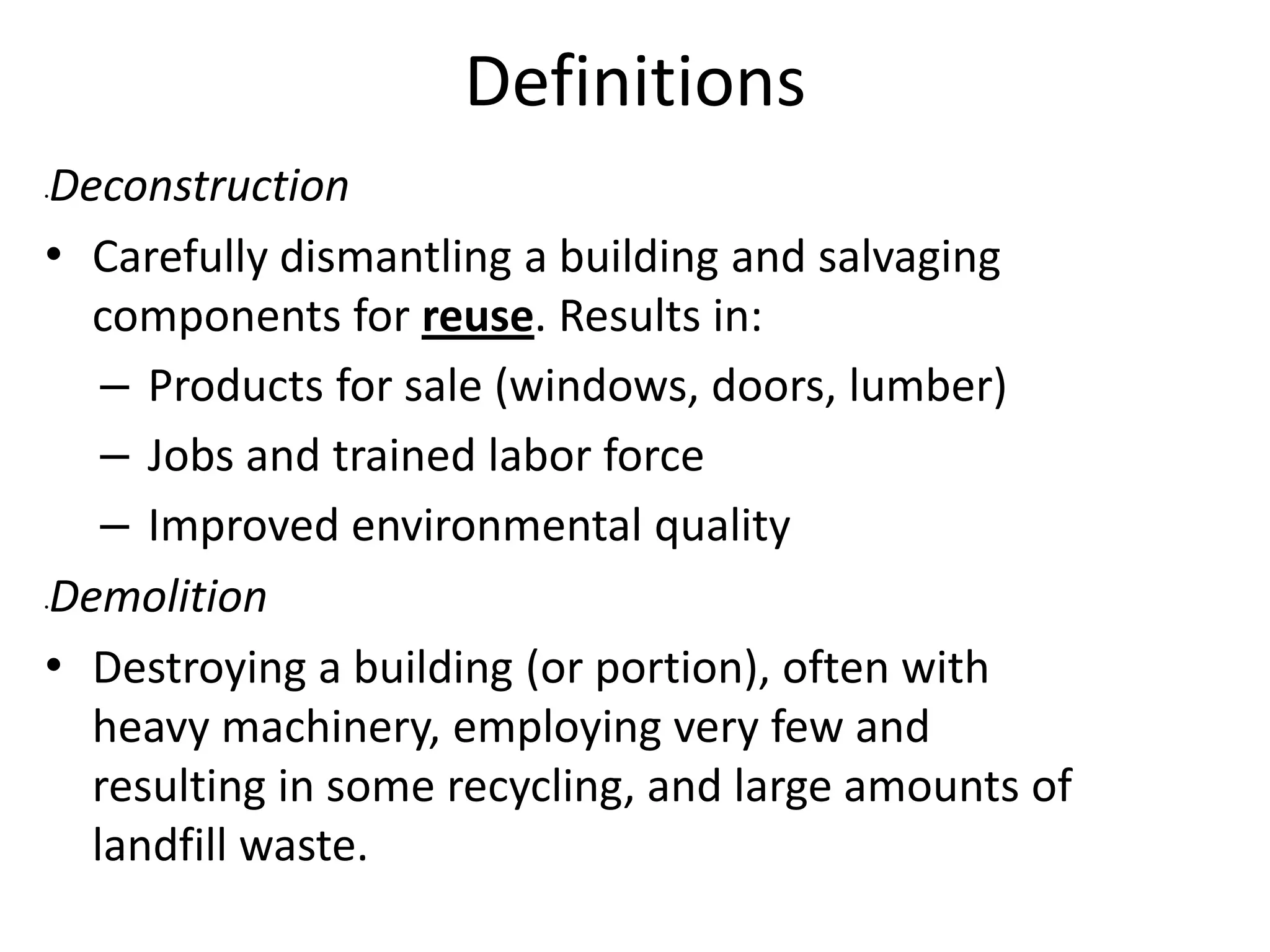 An Introduction to Deconstruction | PPTX