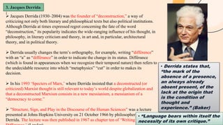 Deconstruction & The Yale School – Deconstruction in Practice.pptx