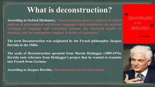 Deconstructive study of The Ramayana. | PPTX