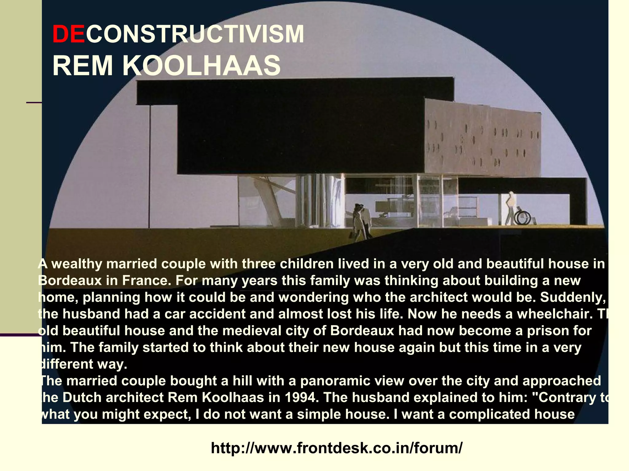 Deconstructivism | PPT