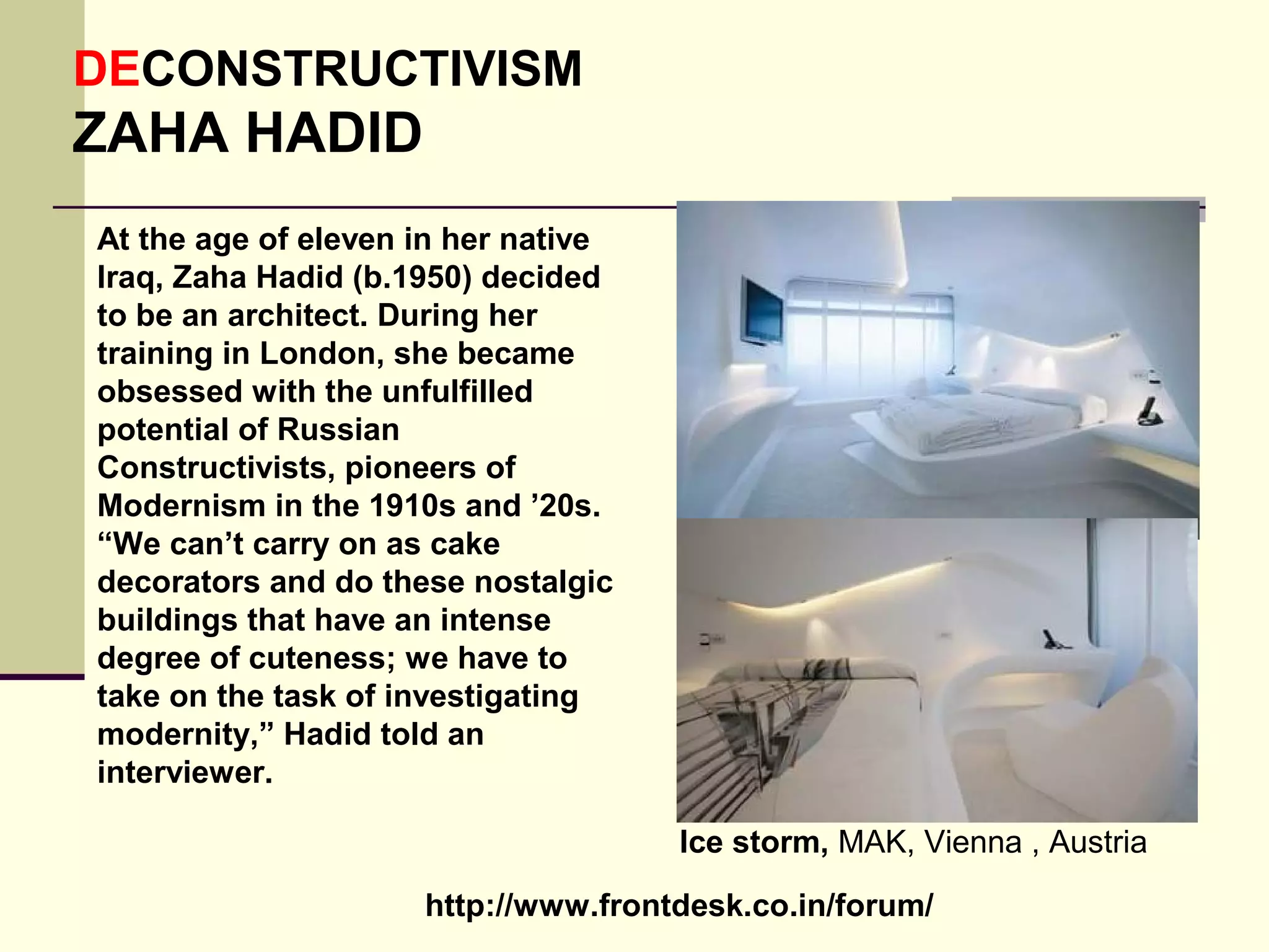 Deconstructivism | PPT