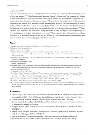 Deconstructivism | PDF