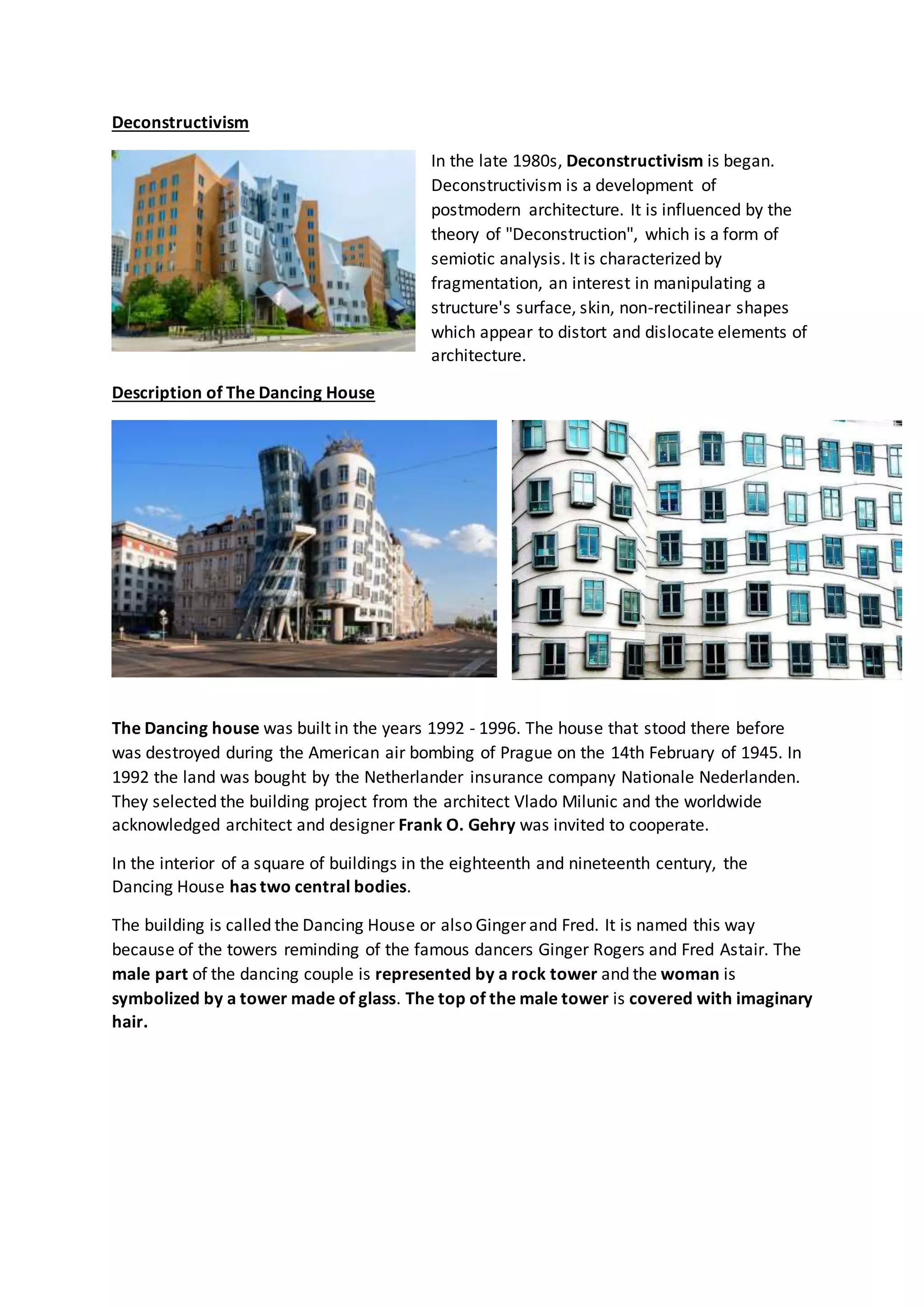 Deconstructivism | DOCX