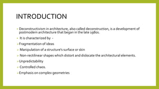 Deconstructivism | PDF