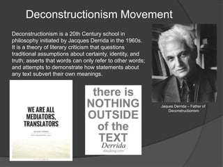 Deconstructivism | PPTX