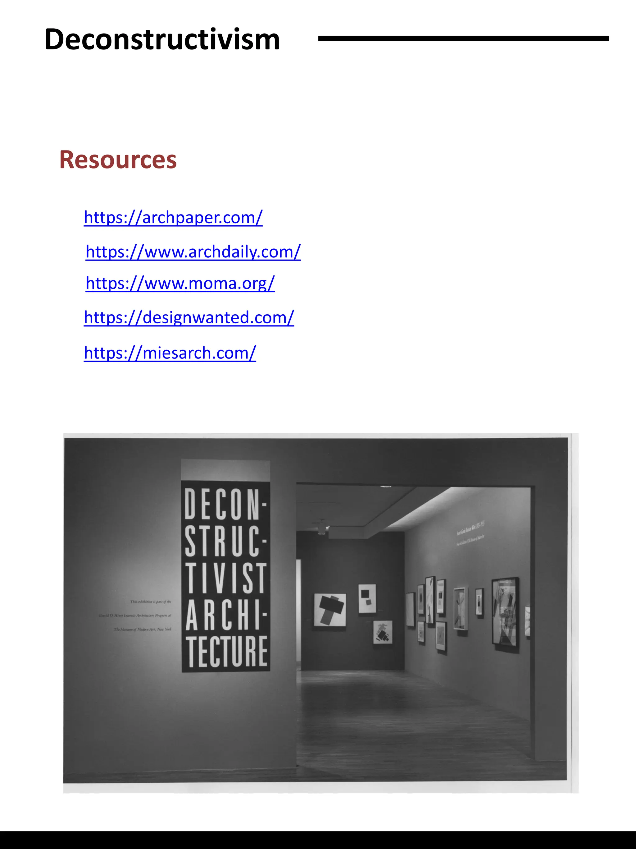 A breif about Deconstructivism Architecture | PDF