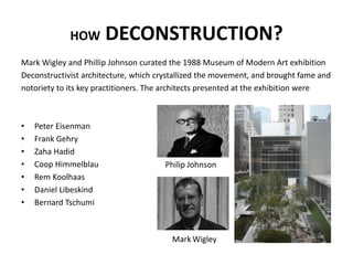 DECONSTRUCTION | PDF