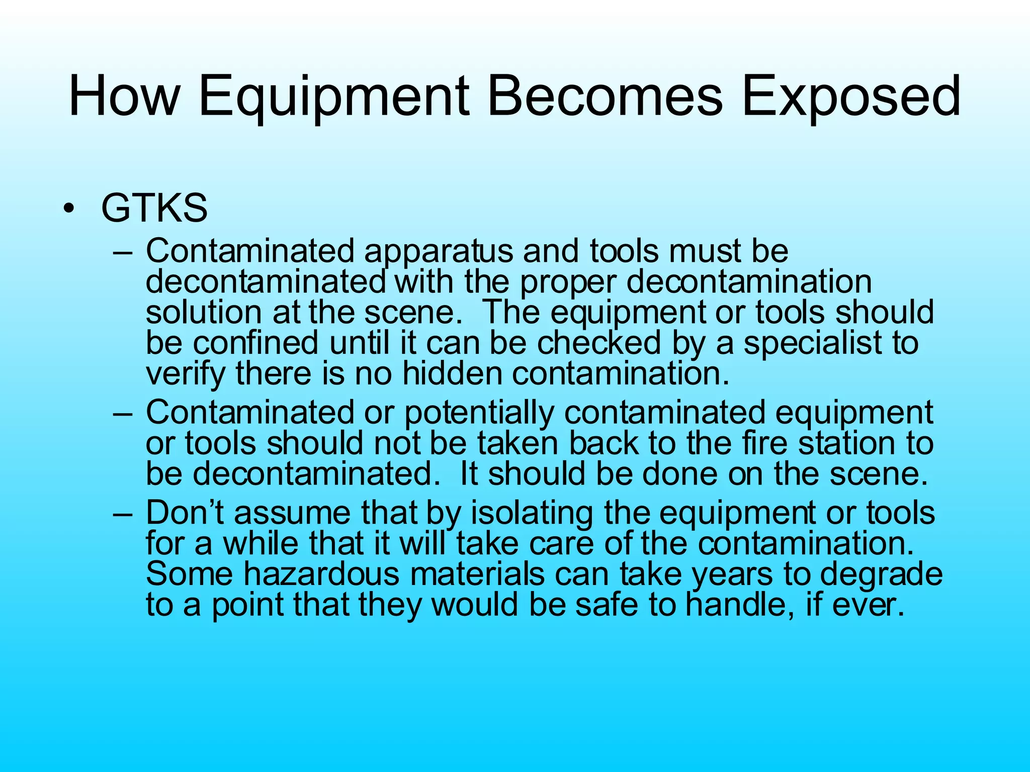 Decontamination | PPT