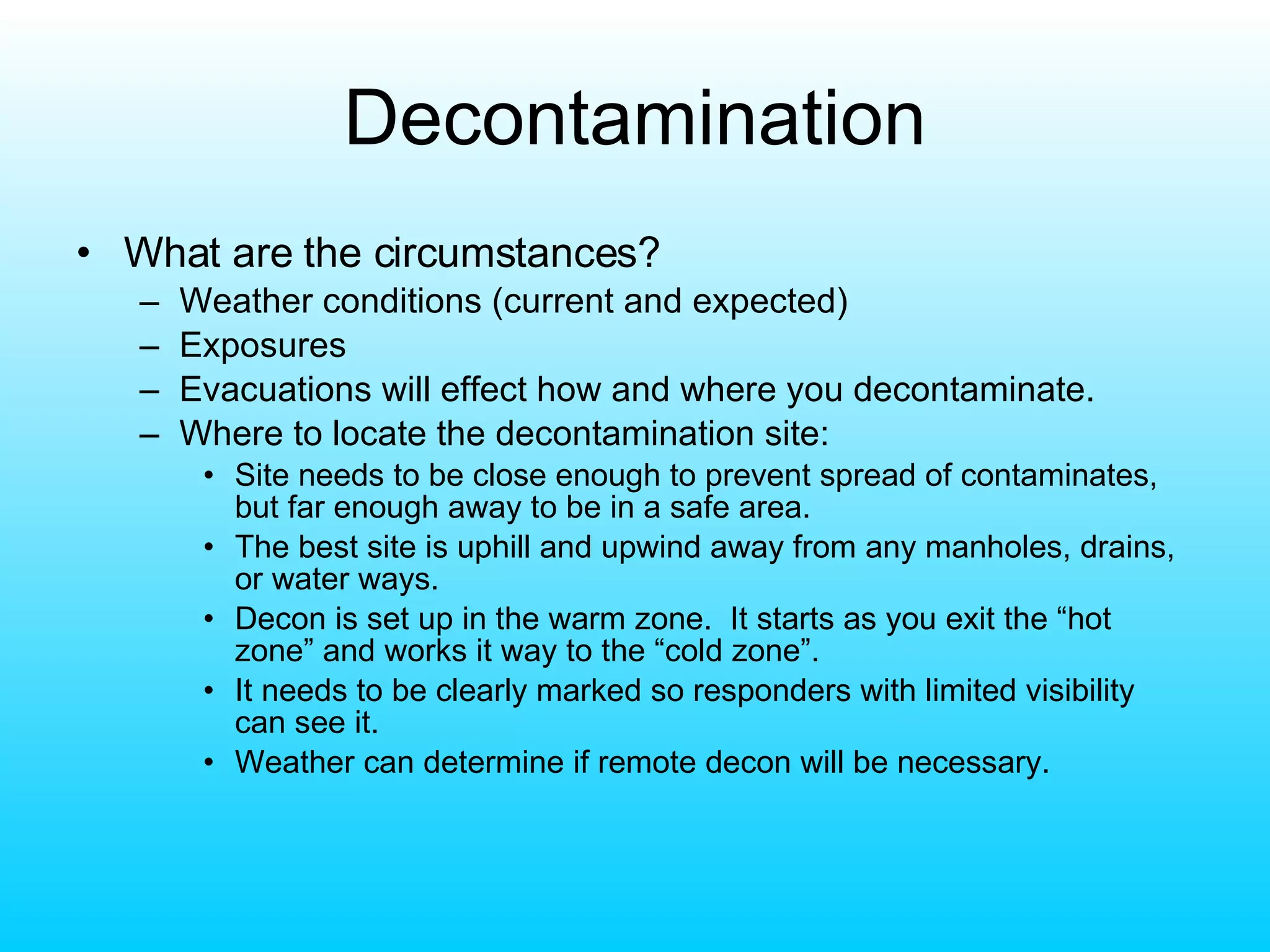 Decontamination | PPT