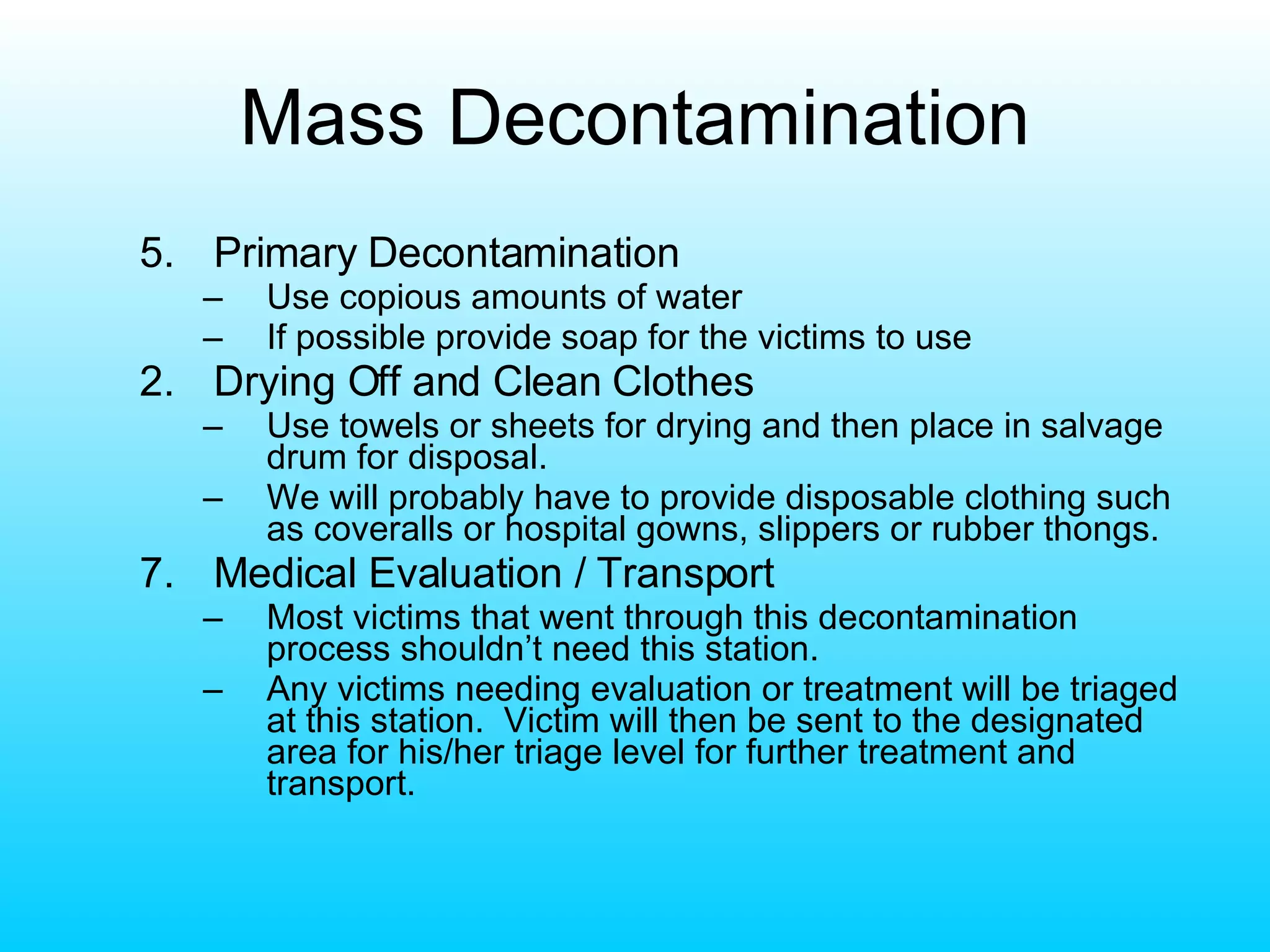 Decontamination | PPT
