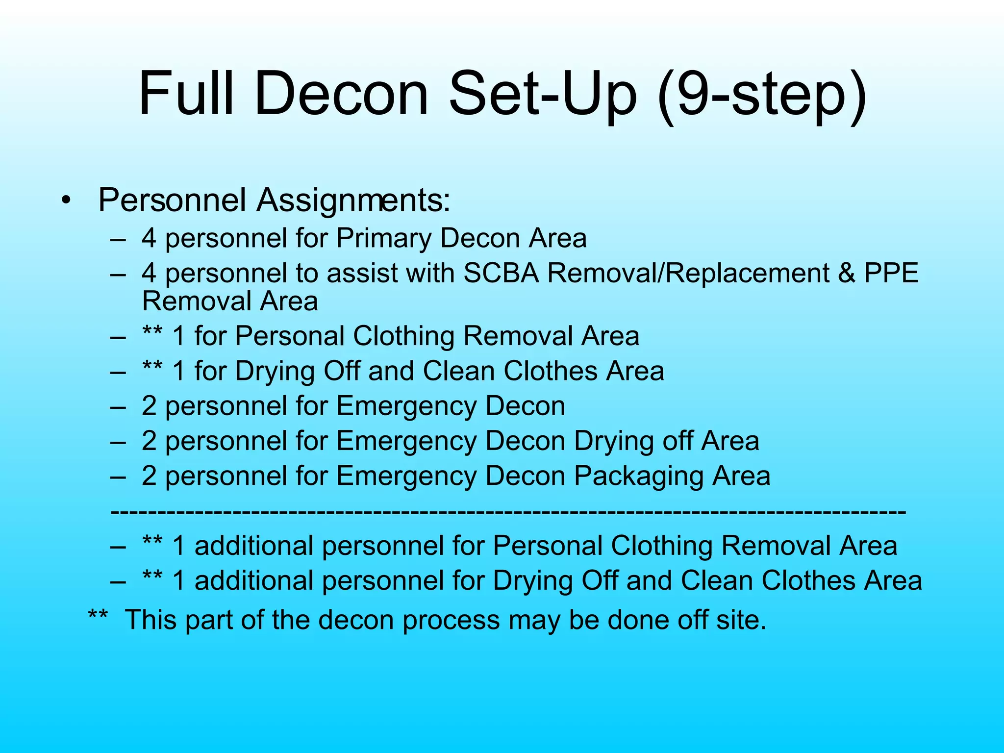 Decontamination | PPT