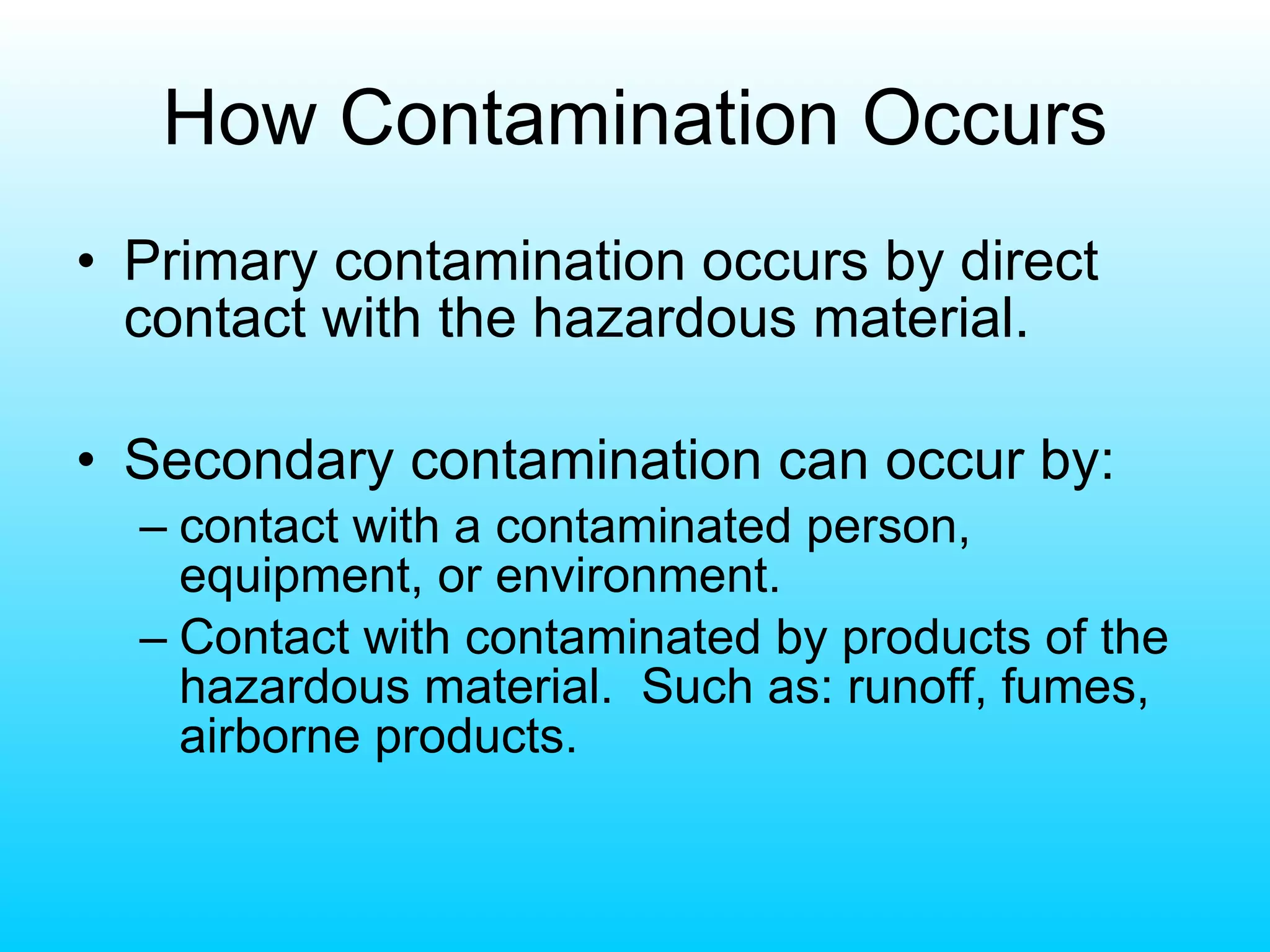 Decontamination | PPT