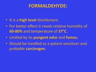 Decontamination of anaesthesia equipments | PPTX