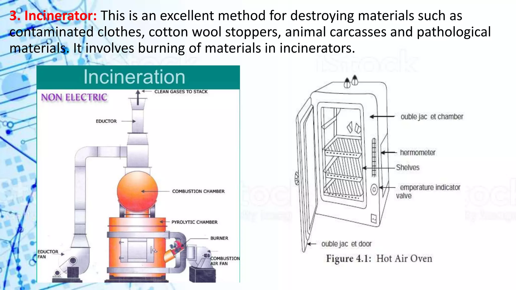 Decontamination, Disinfection and sterilisation | PPTX