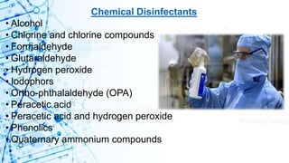 Decontamination, Disinfection and sterilisation | PPTX