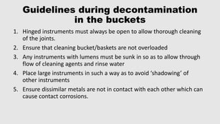 DECONTAMINATION AND Sterilization OF INSTRUMENTS.pptx