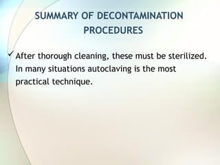 DECONTAMINATION OF EQUIPMENT & UNIT.pptx