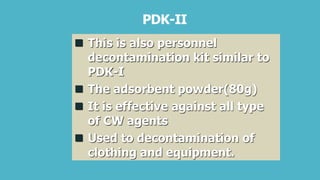 Decontamination Procedure Chemical emergency | PPT