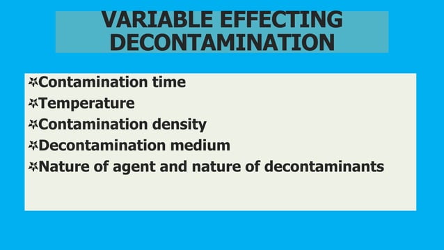 Decontamination Procedure Chemical emergency | PPT