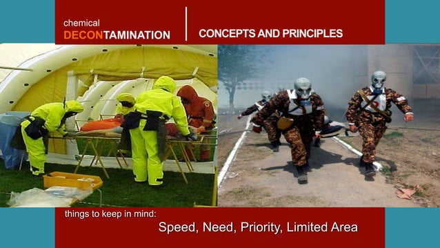 Decontamination Procedure Chemical emergency | PPT
