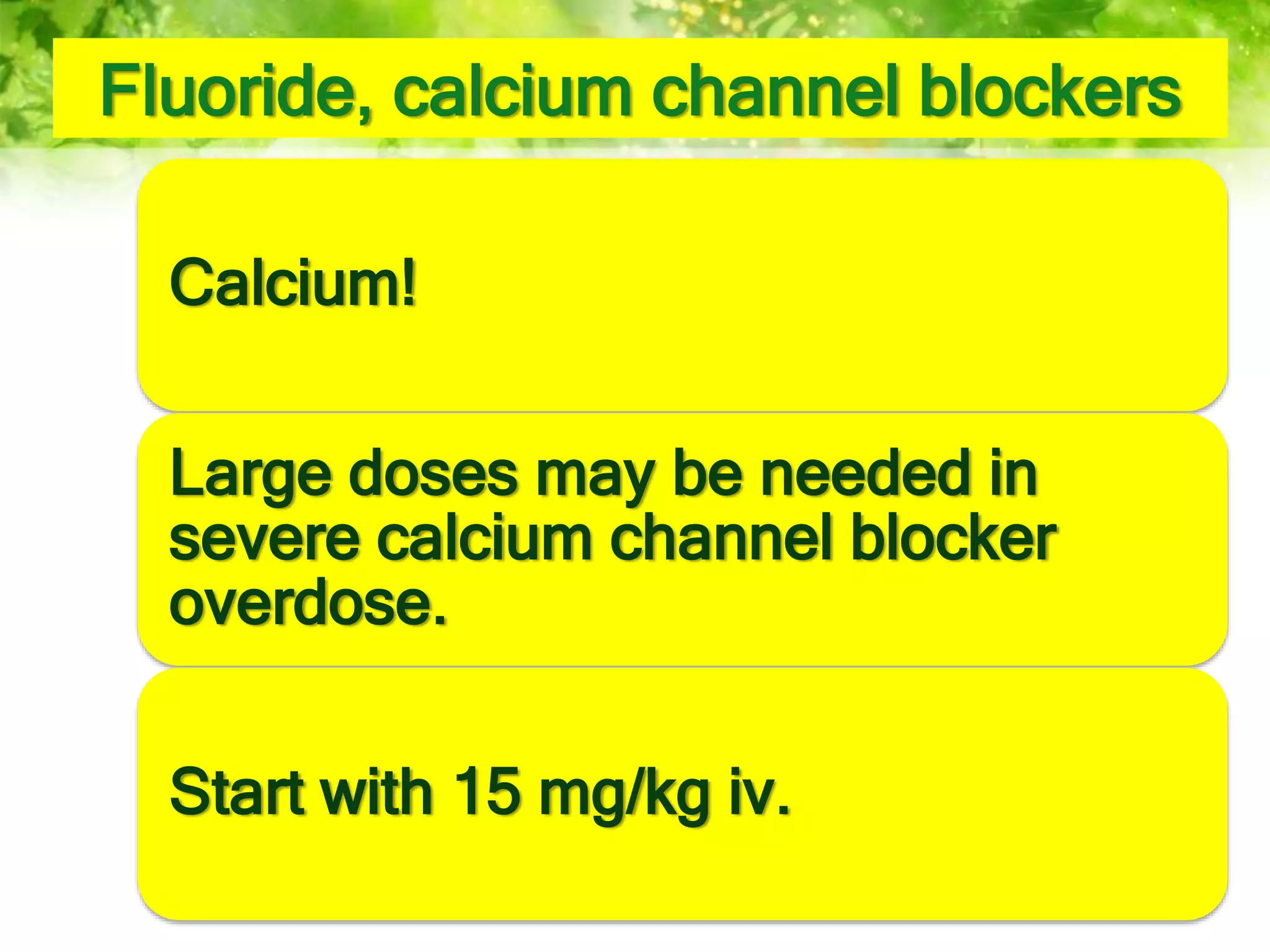 Decontamination, specific antidotes | PPSX