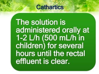 Decontamination, specific antidotes | PPSX
