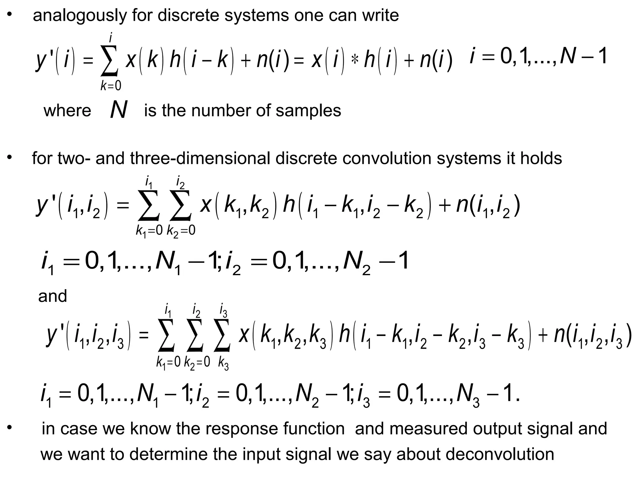 Deconvolution | PPT
