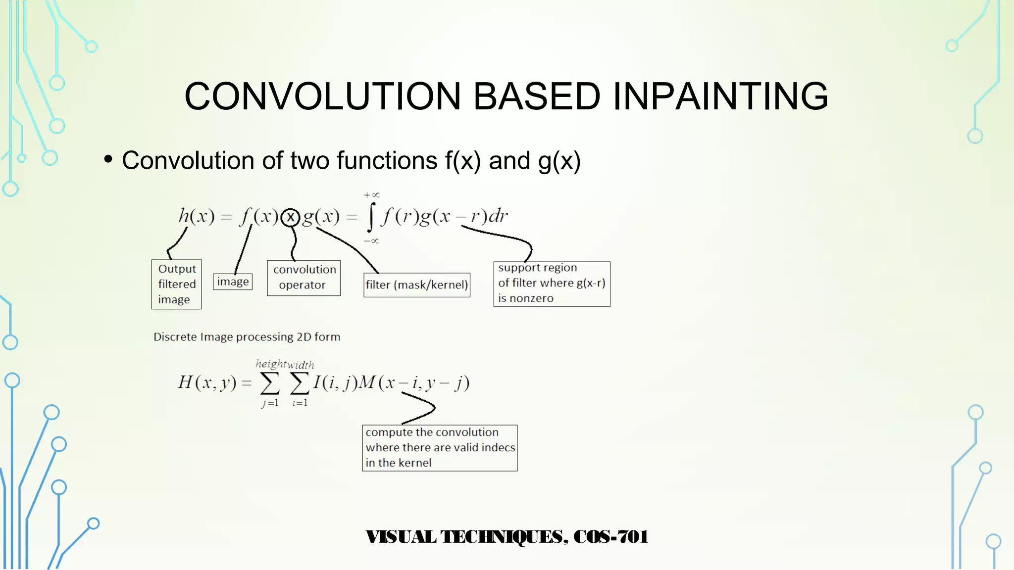 De-convolution on Digital Images | PPT