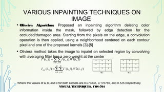 De-convolution on Digital Images | PPT