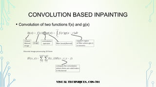 De-convolution on Digital Images | PPT