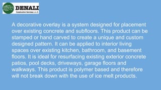 Decorative overlay albany ny | PPT