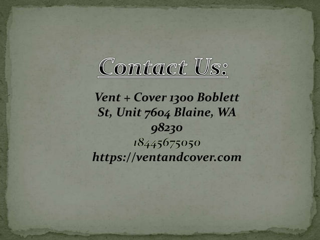 Decorative vent cover | PPT | Free Download