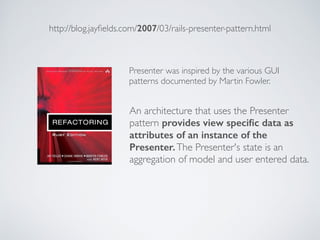 Decorator & Presenter Design Pattern | PDF