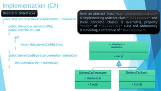 Decorator design pattern (A Gift Wrapper) | PPT