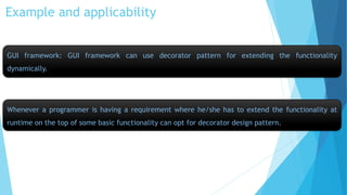 Decorator design pattern (A Gift Wrapper) | PPT