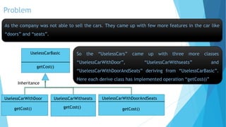 Decorator design pattern (A Gift Wrapper) | PPT