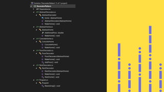 Decorator Pattern presentation theory and examples | PPTX