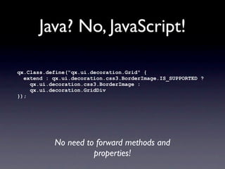qooxdoo Decorators | KEY