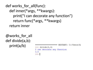 Decorators.pptx | Programming Languages | Computing