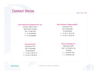 Decos Offshore Software Development Company | PPT