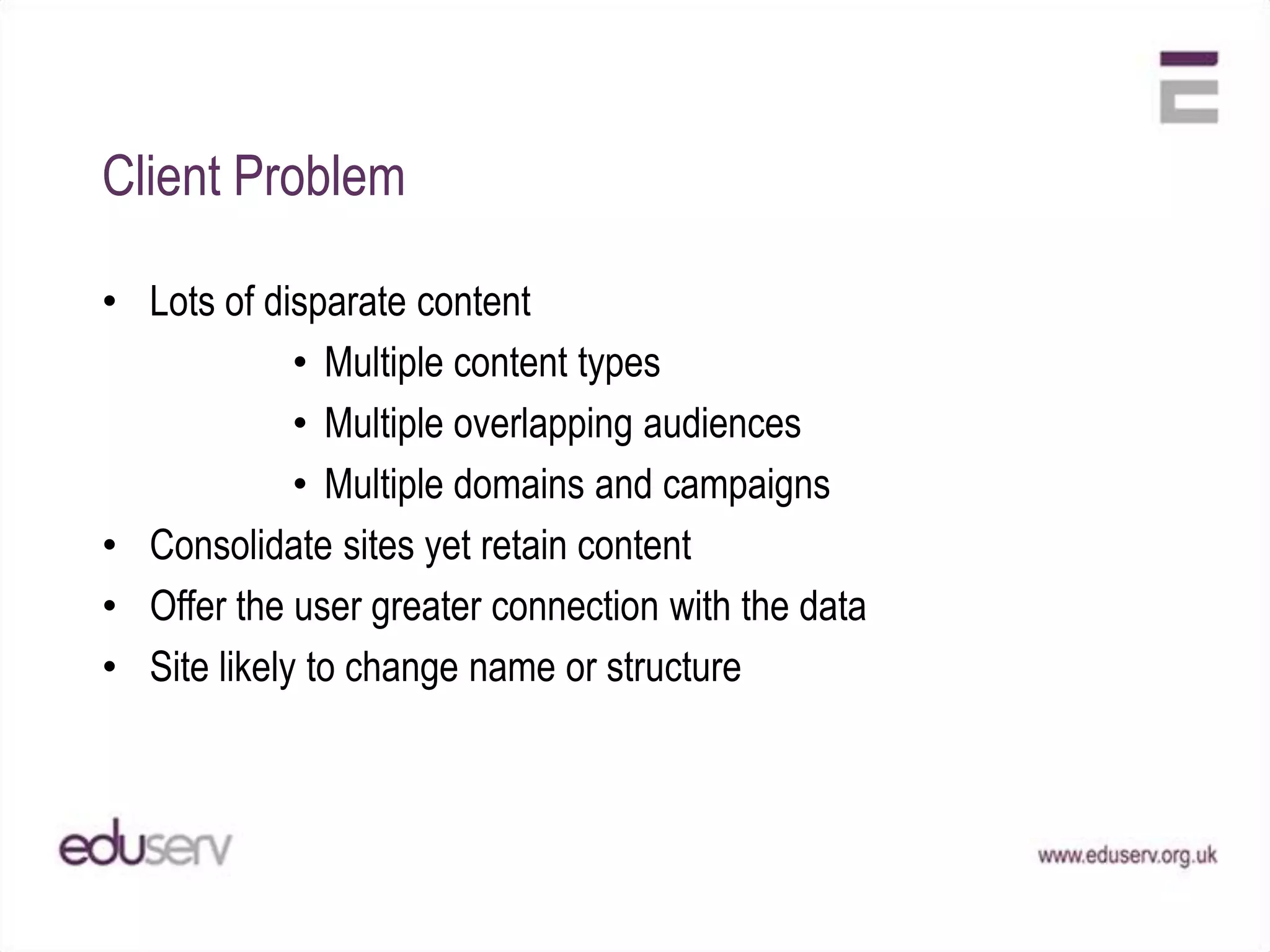 Decoupling content management | PPT