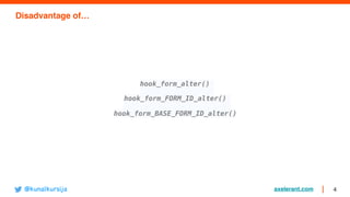 Decoupling entity-validations from entity-forms | PPT