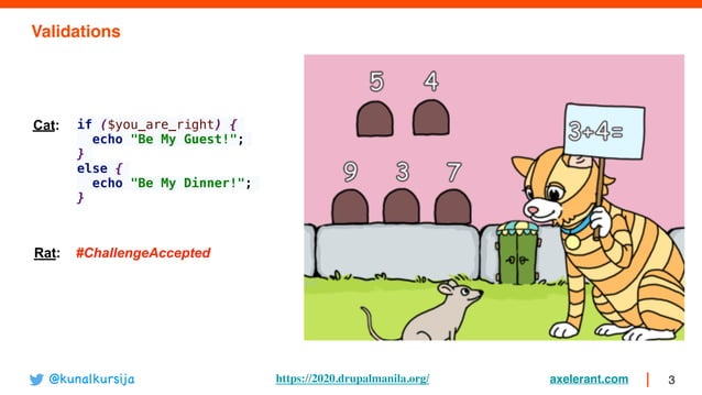 Decoupling entity validations from entity forms | PPT