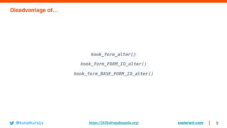 Decoupling entity validations from entity forms | PPT