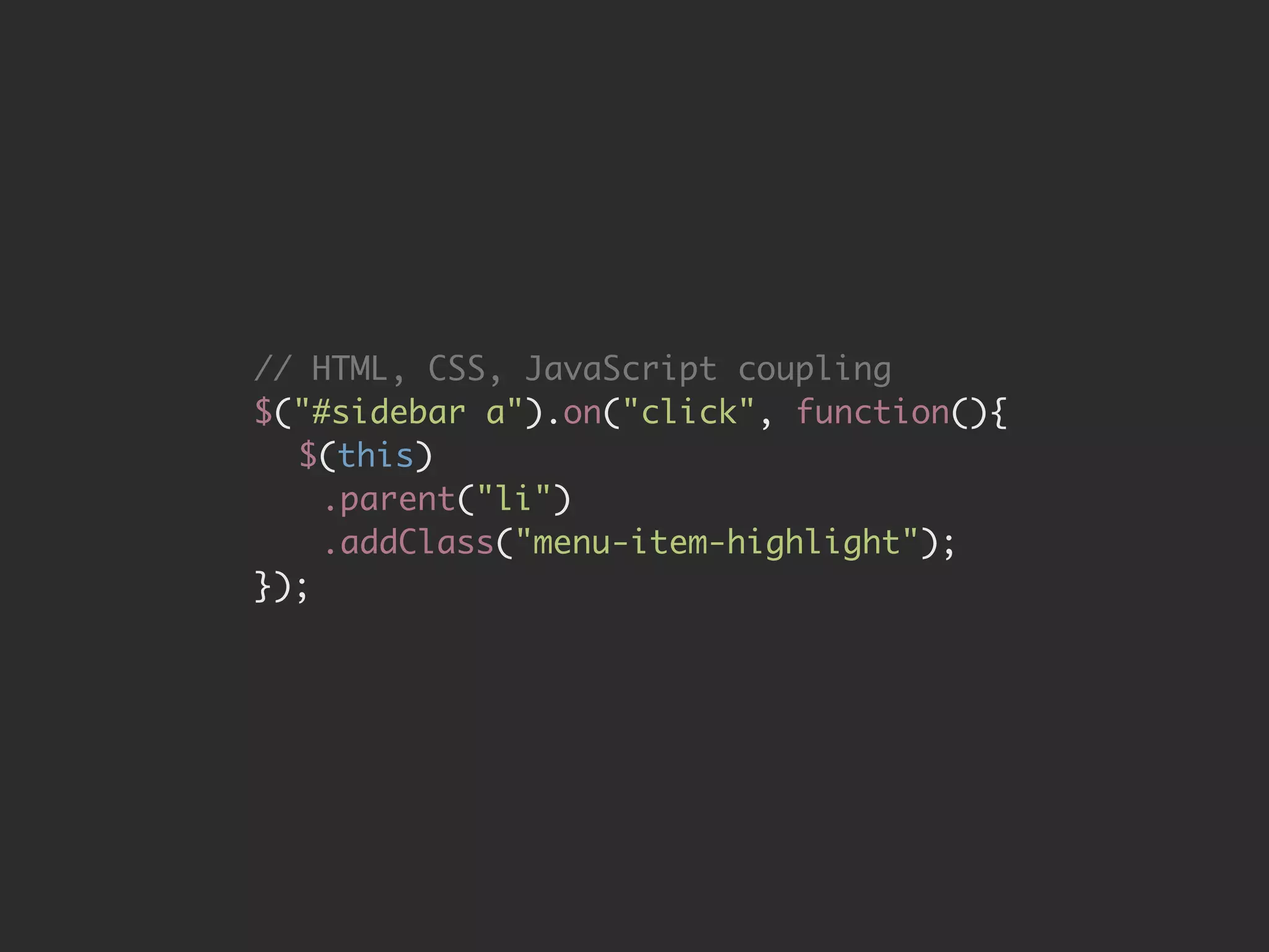 Decoupling Your Html Css And Javascript Ppt 1107