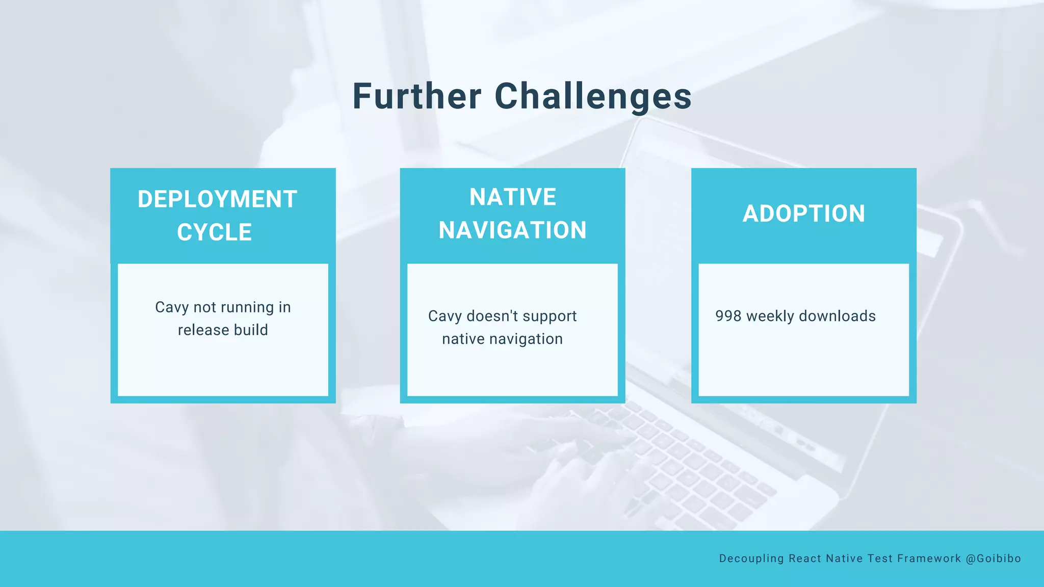 Decoupling React Native Test Framework Ppt