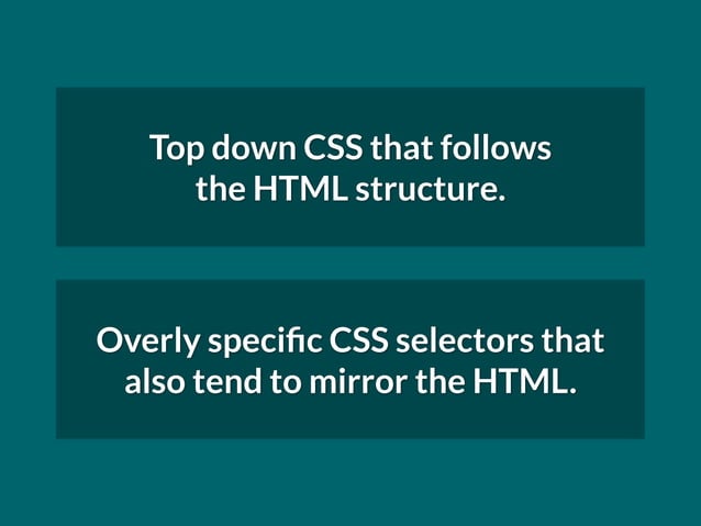 Decoupling the Front-end with Modular CSS