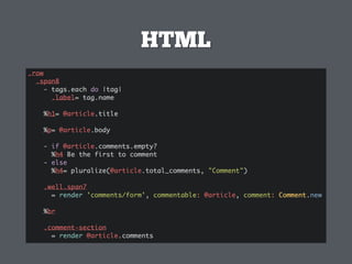 Decoupling the Front-end with Modular CSS | PPT